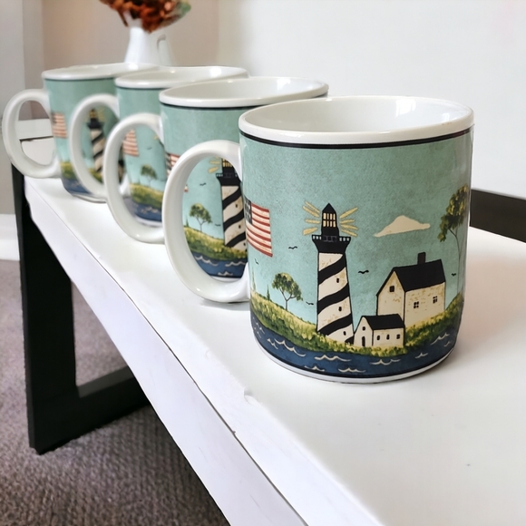 Warren Kimble | Dining | Vintage Warren Kimble Coastal Breeze Stoneware ...
